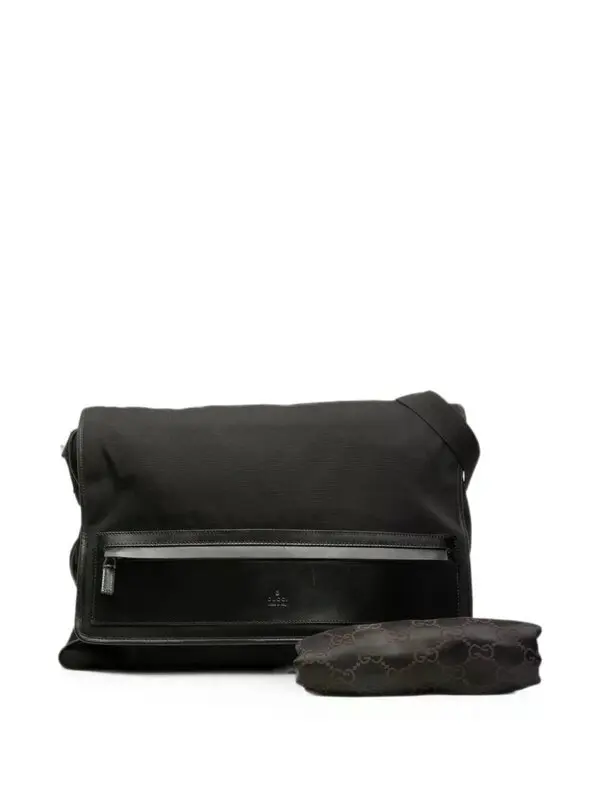 Gucci 2000-2015 Nylon Messenger Bag Crossbody Bag