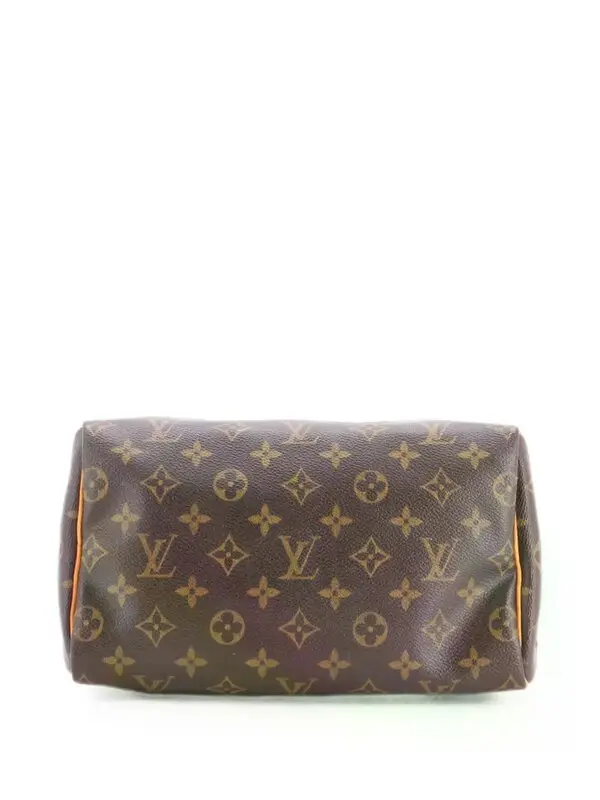 LOUIS VUITTON Speedy Handbag Monogram Canvas 25 Satchel
