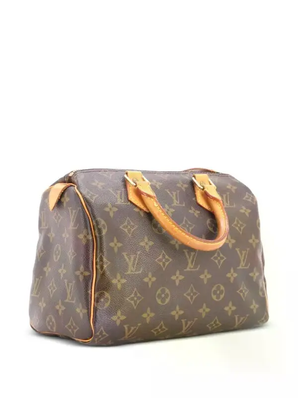 LOUIS VUITTON Speedy Handbag Monogram Canvas 25 Satchel