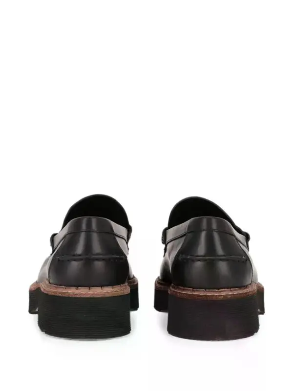 TOD'S Leather Penny Loafers