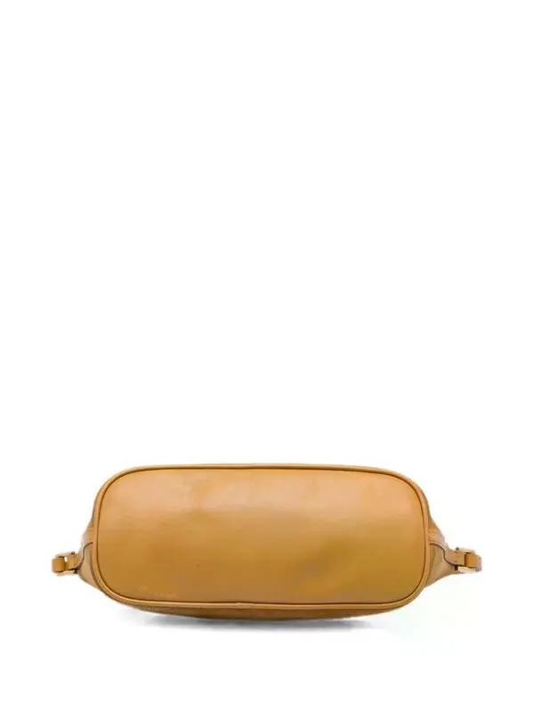 Gucci Suede Boat Shoulder Bag - Brown