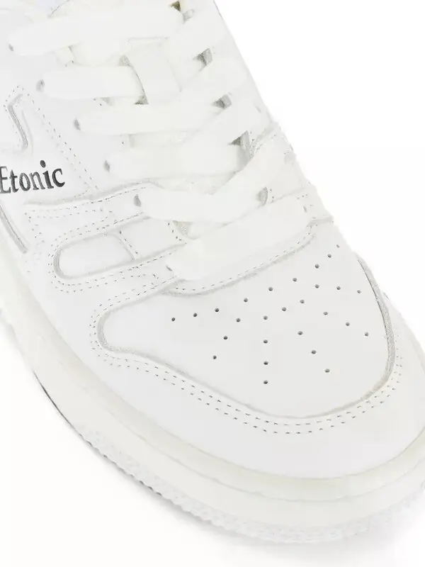 ETONIC B481 Logo-print Leather Sneakers