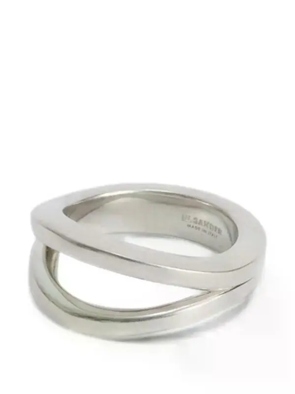 JIL SANDER Logo-engraved Ring