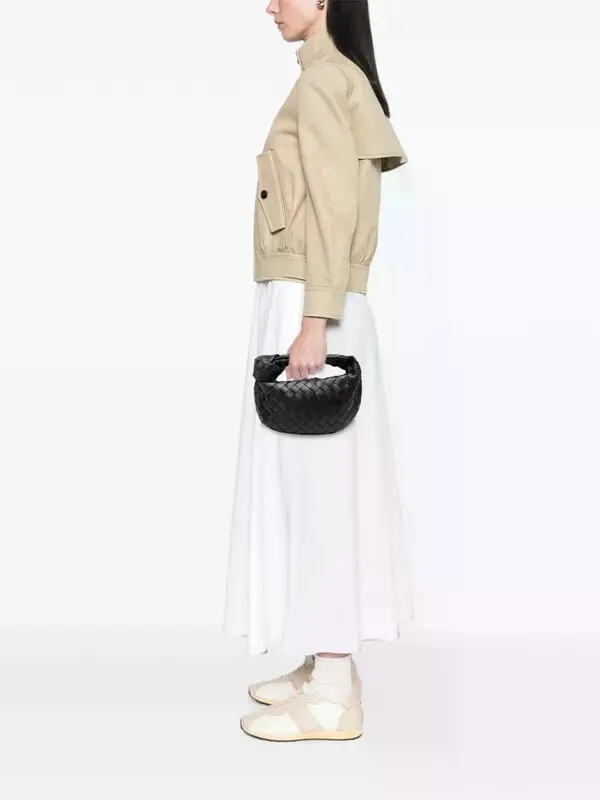 Bottega Veneta Mini Jodie Hobo Bag - Black