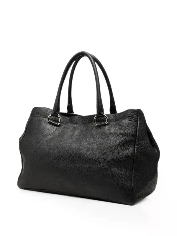 Prada Vitello Daino Convertible Tote Satchel