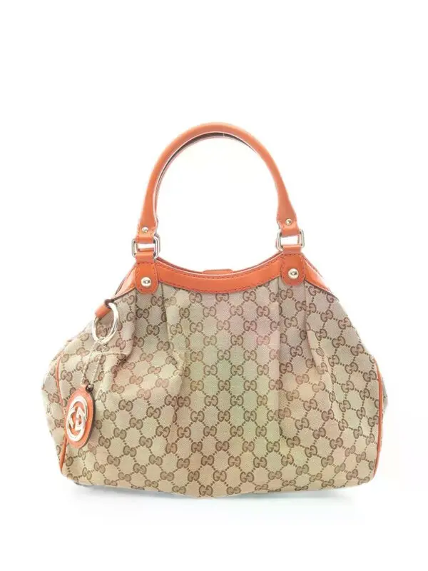 Gucci 2010s Sukey Gg Canvas Tote Bag