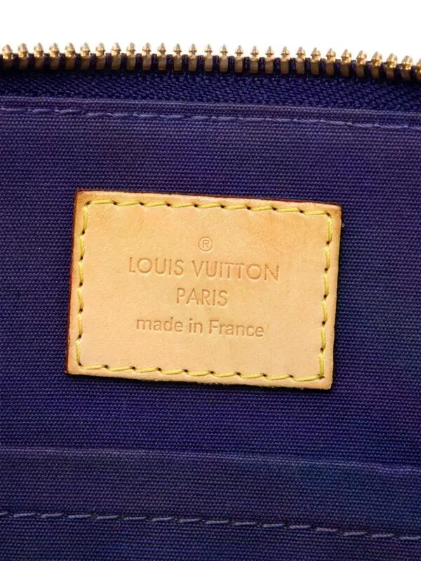 LOUIS VUITTON 2016 Monogram Vernis Alma Bb Satchel