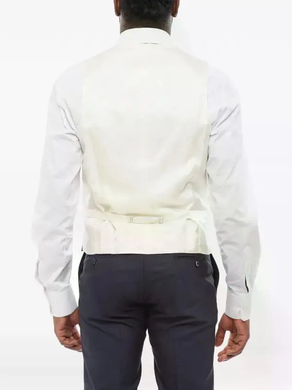 Corneliani Double-breasted Embroidered Waistcoat