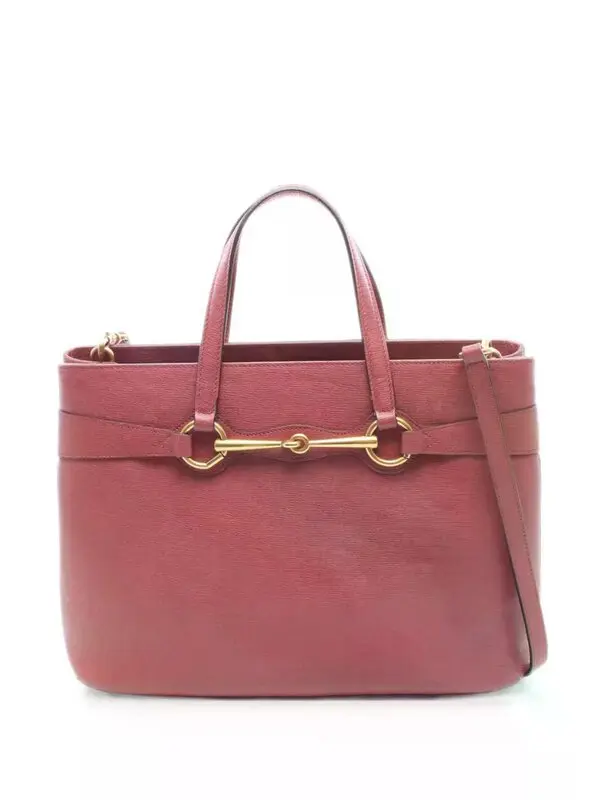 Gucci 2010s Horsebit Tote Bag