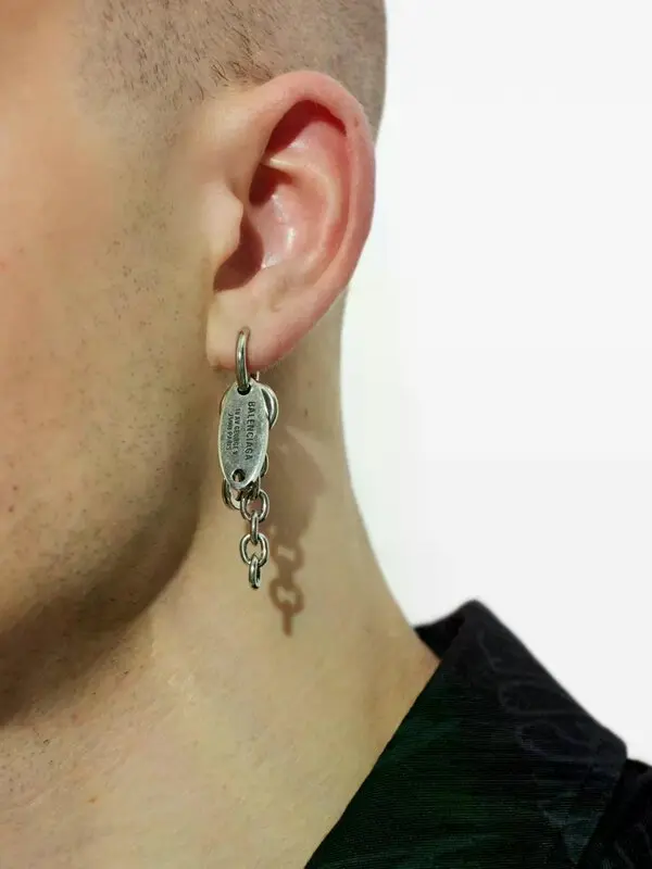 Balenciaga Everyday Chain Earrings