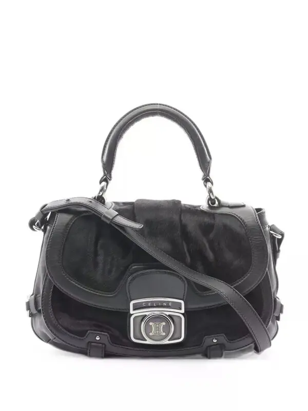 Celine 2010s Unborn Leather Tote Bag