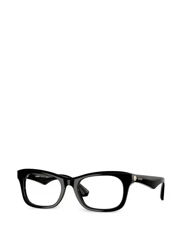 Burberry Rectangle Full Rim Eyeglasses - Black