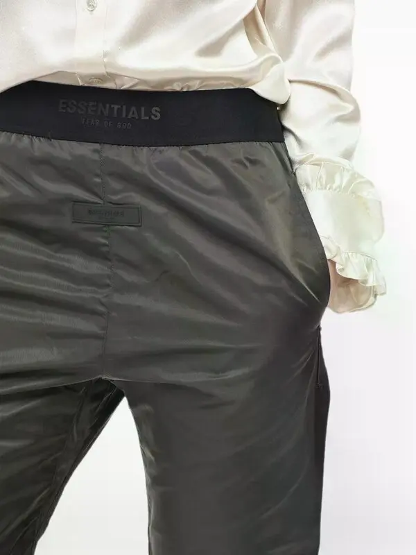 Fear Of God Essentials Logo Patch Trousers