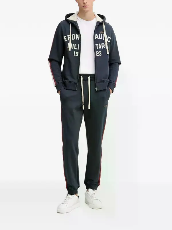 AERONAUTICA MILITARE Side-stripe Track Pants And Sweatshirt