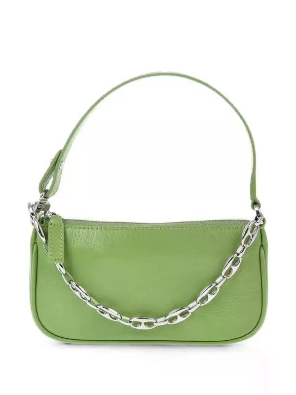 By Far Rachel Chain-link Leather Mini Bag