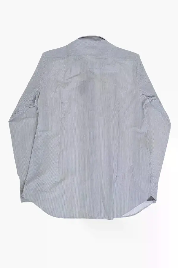 Corneliani Striped Stretch-fabric Shirt
