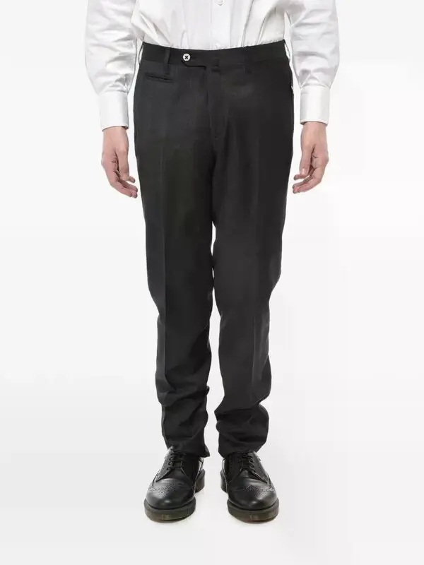 Corneliani Textured Virgin Wool Trousers