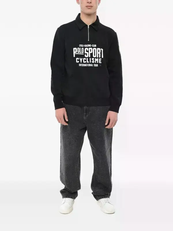 Polo Ralph Lauren Polo Sport Logo-print Half-zip Sweater