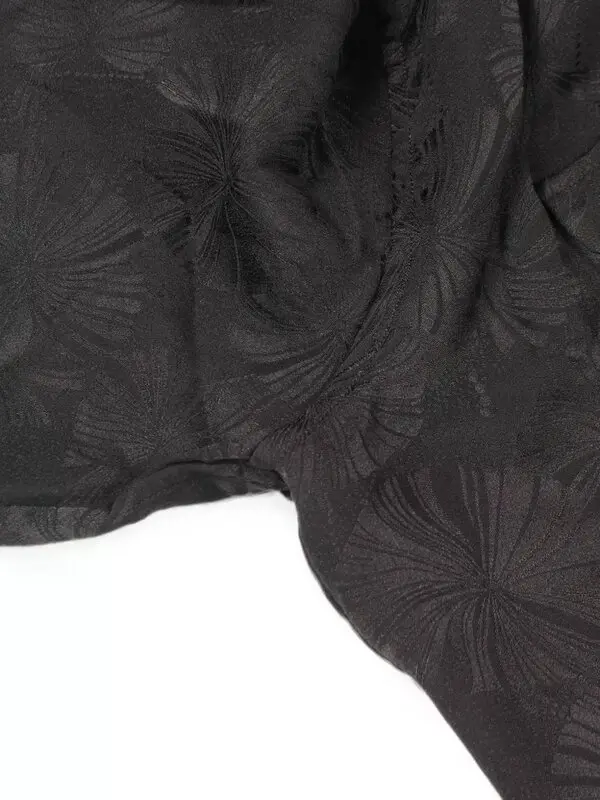 Saint Laurent 2010s Collarless Patterned Shirt