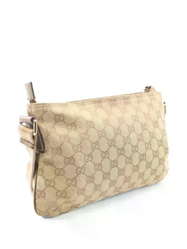 Gucci 2000s Gg Canvas Shoulder Bag