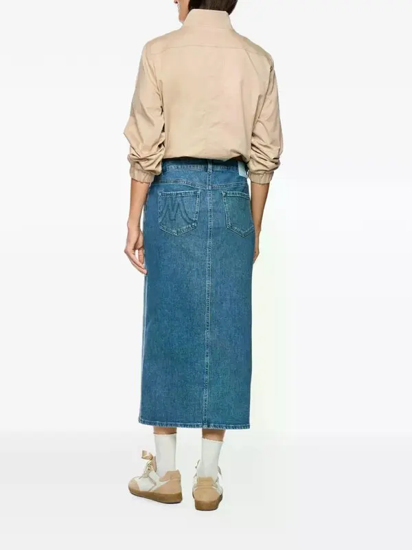 MARCCAIN Logo Patch Midi Skirt