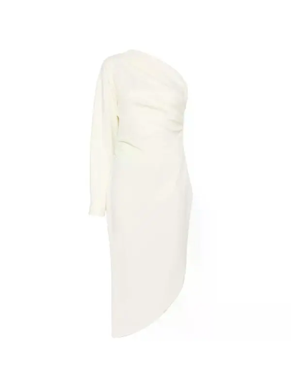 Federica Tosi One-shoulder Draped Asymmetric Dress