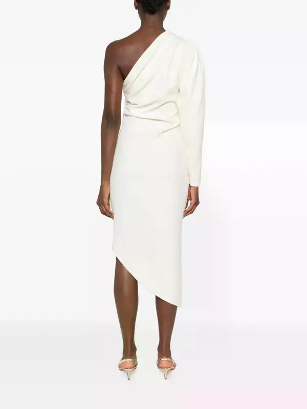 Federica Tosi One-shoulder Draped Asymmetric Dress