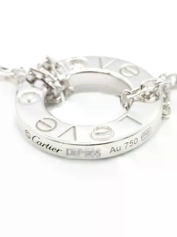 Cartier 2010s Love Circle Diamond Bracelet
