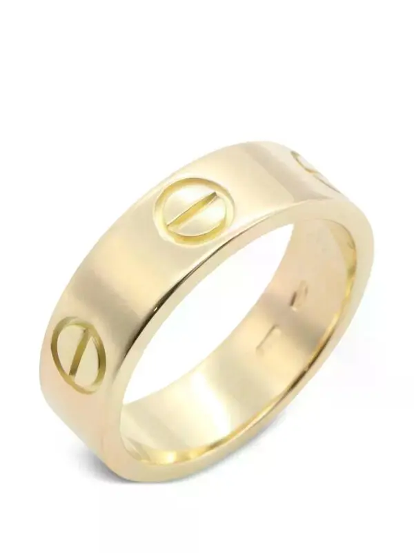 Cartier 18k Yellow Love Ring - Gold