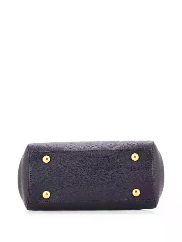 LOUIS VUITTON Montaigne Handbag Monogram Empreinte Leather Bb Satchel