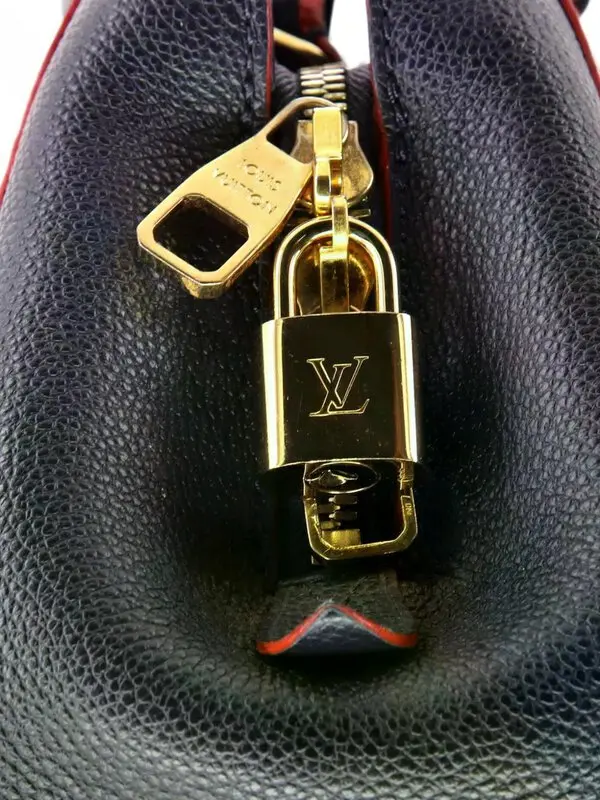 LOUIS VUITTON Montaigne Handbag Monogram Empreinte Leather Bb Satchel