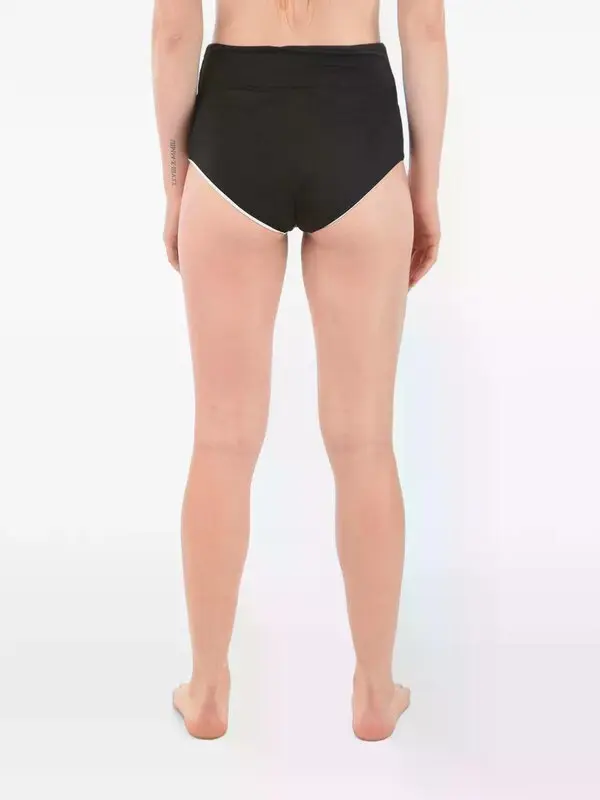 DIESEL® Logo-print High-waisted Bikini Bottom