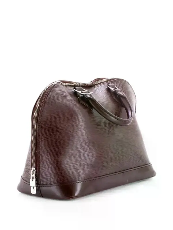 LOUIS VUITTON Epi Leather Alma Pm Satchel - Brown