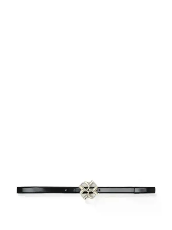 Dorothee Schumacher D Rose Buckle Belt - Black