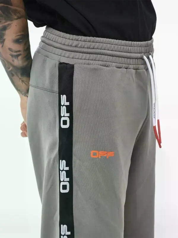 Off-White Logo-stripe Track Trousers