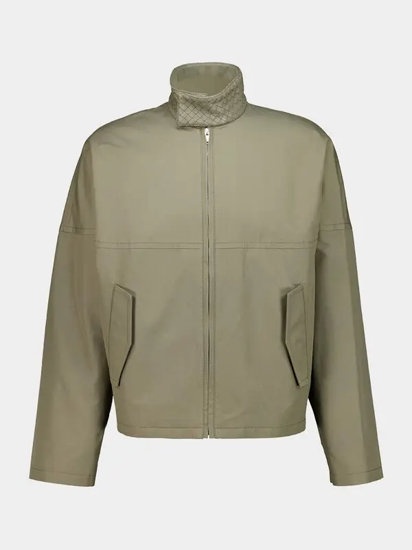 Bottega Veneta Blouson Comp Cotton - Grey
