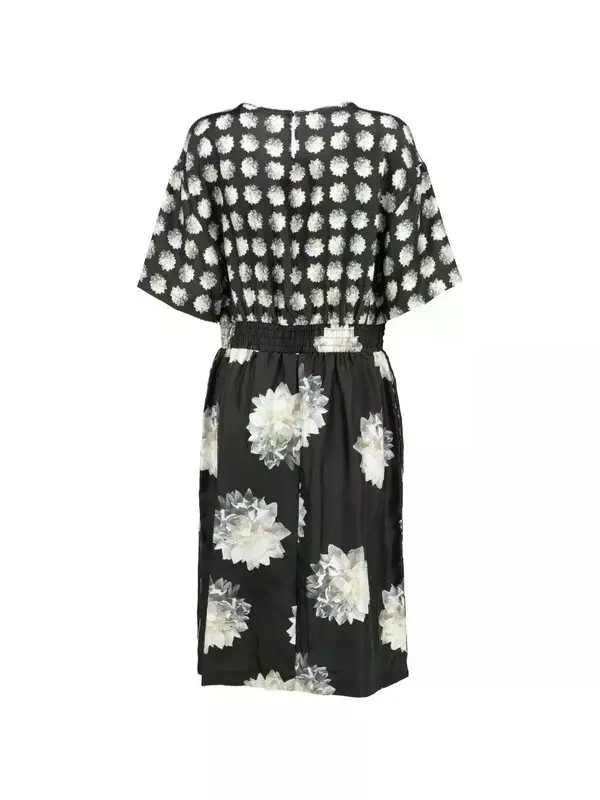 Max Mara Floral-print Elasticated-waist Maxi Dress