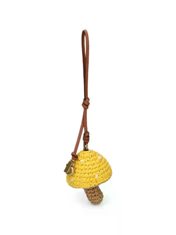 COACH Mushroom Bag Charm - Yellow