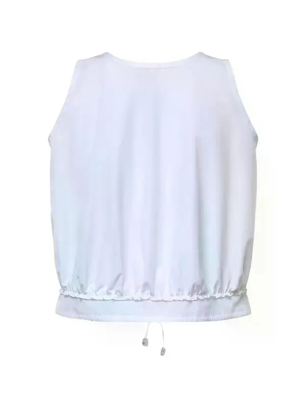 Loewe Anagram-embroidered Drawstring Tank Top