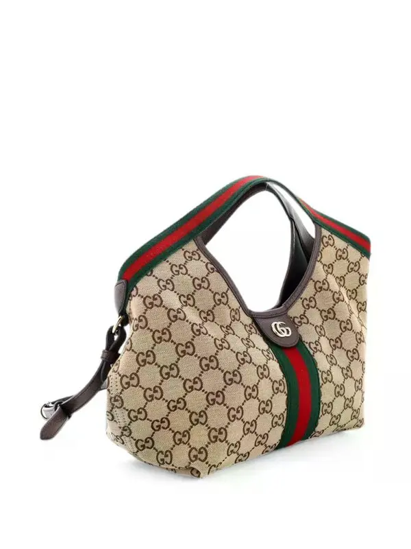 Gucci Giglio Gg Canvas Small Tote Bag