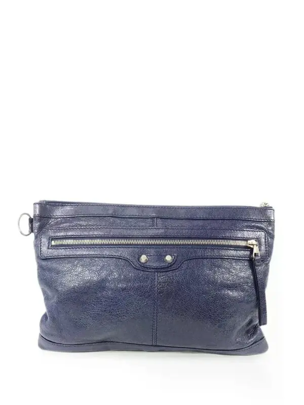 Balenciaga Motocross Classic Clutch Bag
