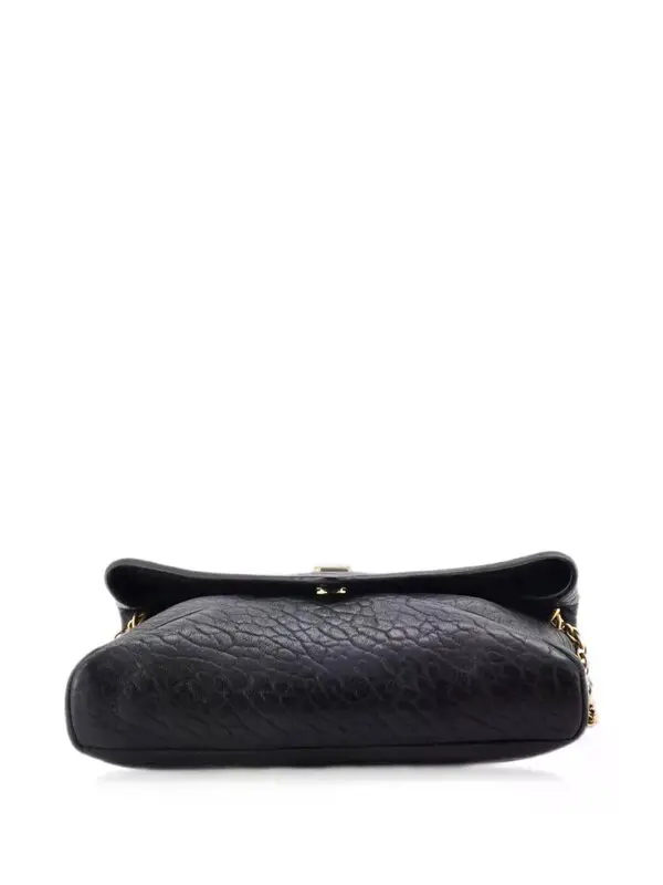 Saint Laurent Cassandra Pouch On Chain Leather Small Crossbody Bag