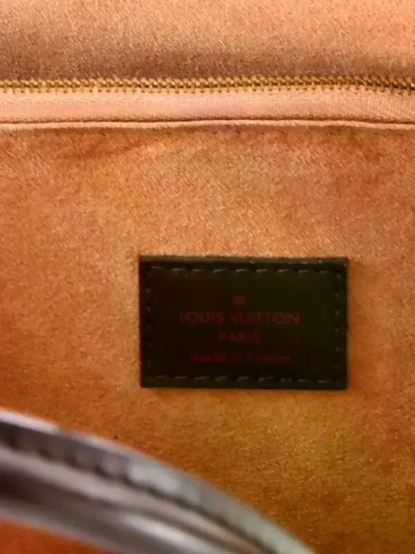 LOUIS VUITTON Damier Kensington Tote Bag - Brown