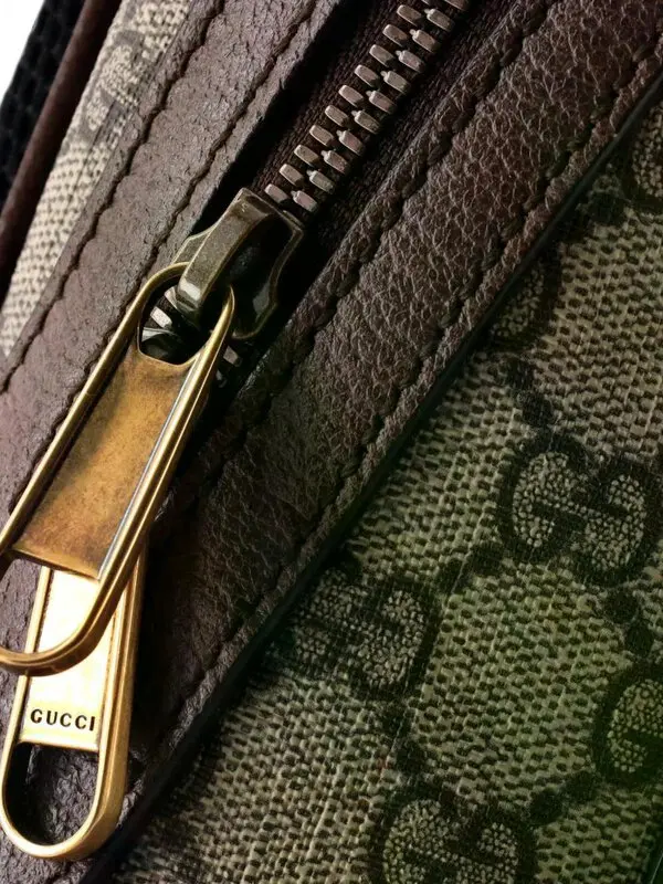 Gucci Ophidia Gg Coated Canvas And Leather Small Backpack