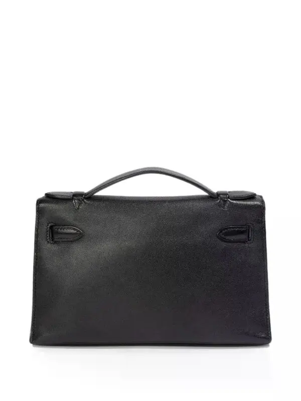 Hermès Kelly Pochette Leather Tote Bag