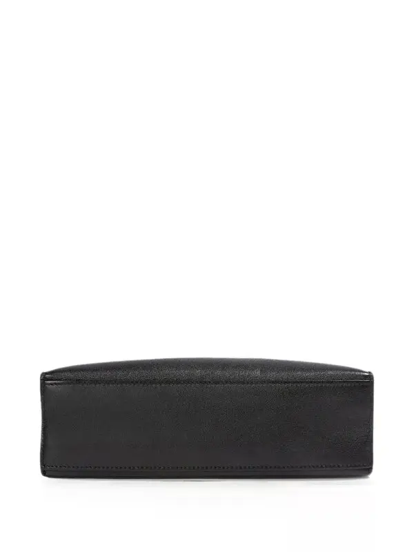 Hermès Kelly Pochette Leather Tote Bag - Black