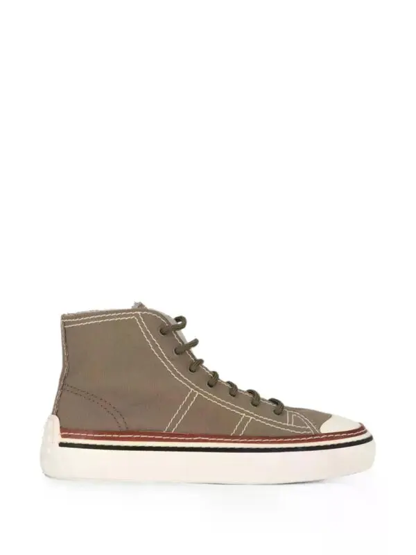 TOD'S Gomma Pebble Detail High-top Sneakers