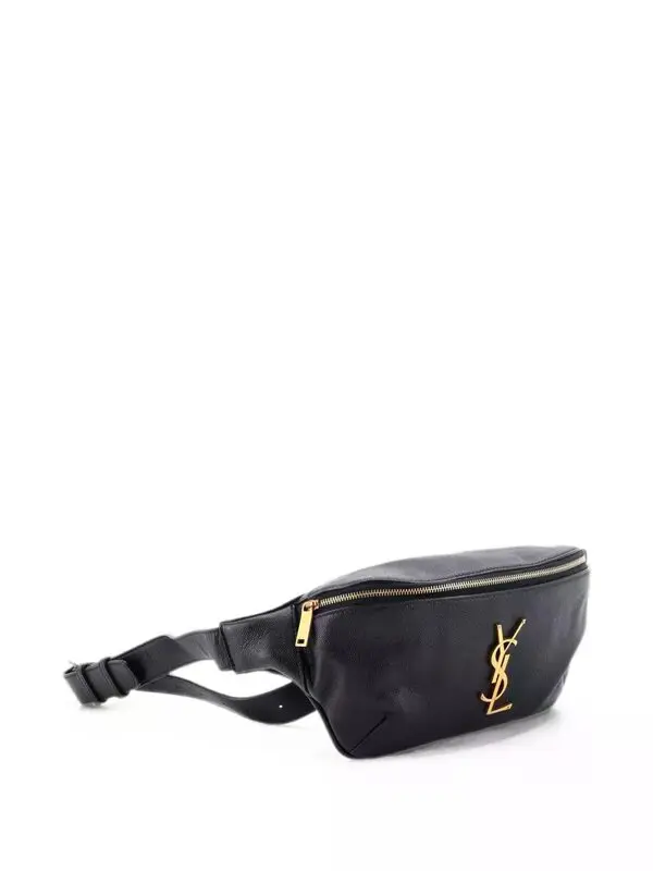 Saint Laurent Classic Monogram Leather Belt Bag
