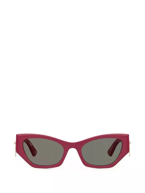 Moschino Zip Detail Cat-eye Sunglasses