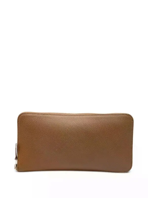 Hermès 2021 Epsom Silk In Classique Wallet Long Wallets - Brown